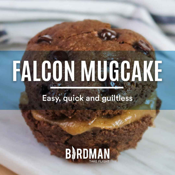Falcon Chocolate Caramel Mugcake - Birdman Life