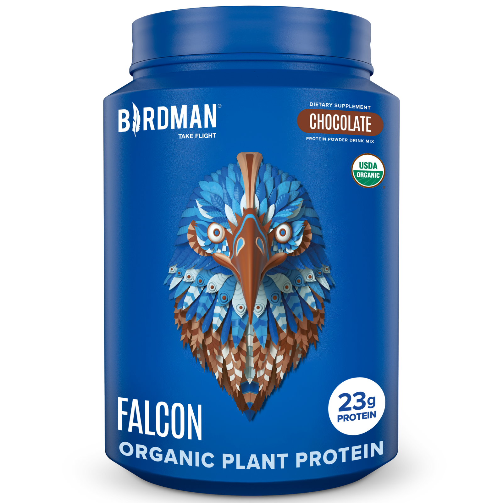 Falcon | Plant Based Protein Powder | Vanilla Flavor - 600g - Birdman US