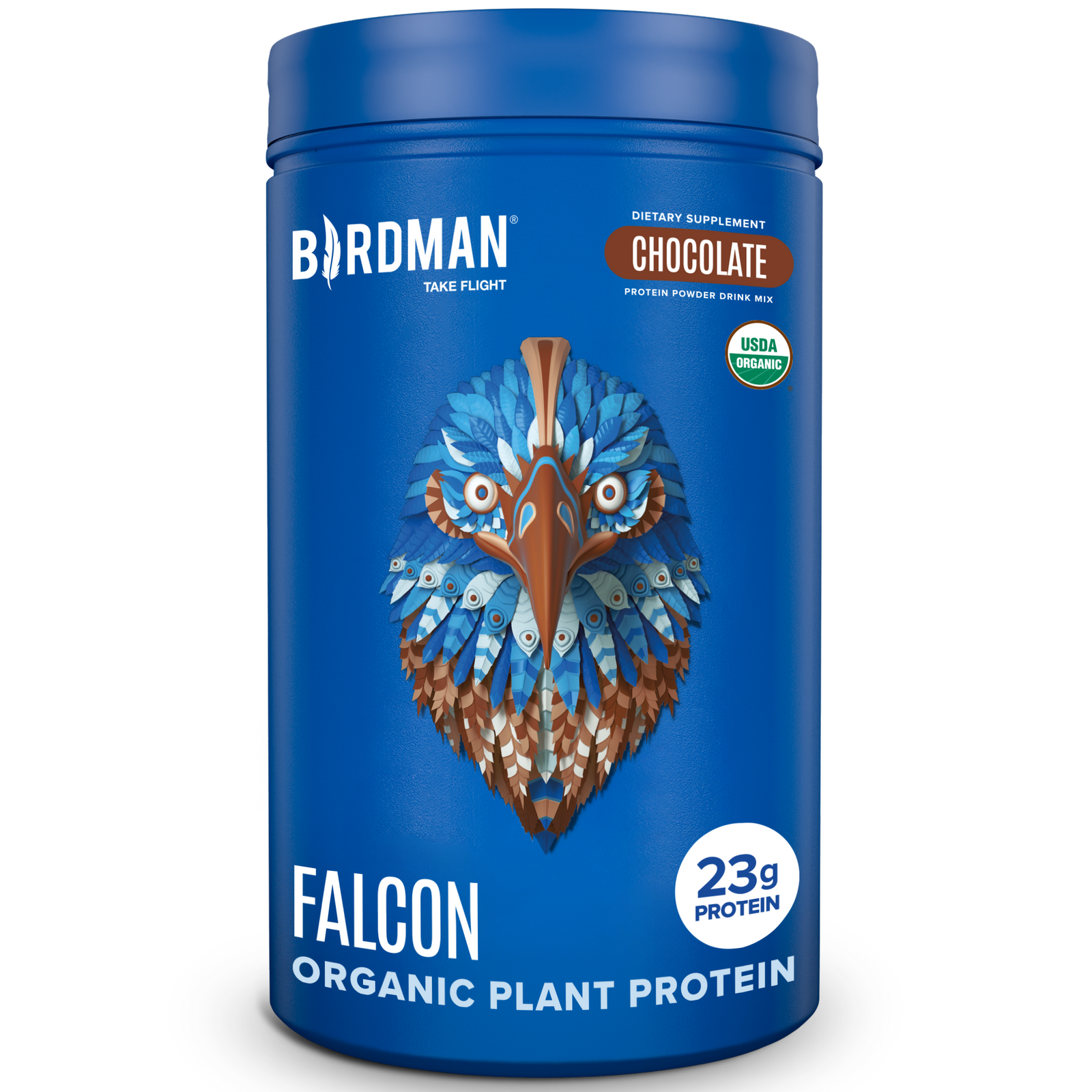 Falcon | Plant Based Protein Powder | Vanilla Flavor - 600g - Birdman US